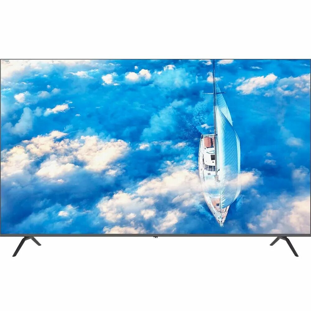 65" Телевизор Hi HY-65U01FB, 4K Ultra HD (3840x2160 Пикс), черный