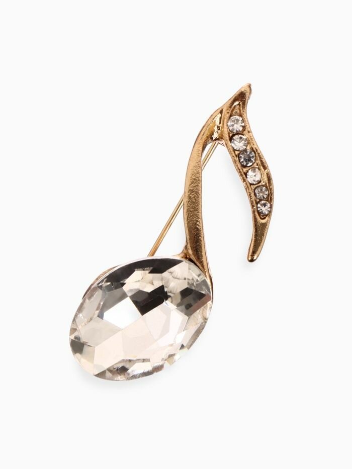 Брошь, кристалл