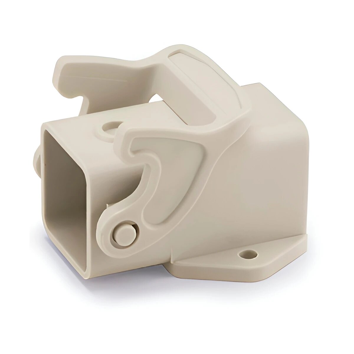 Корпус прямоугольного промышленного разъема ZJHK H3A. P-BK-1L-SE (09200030820) - 5 штук в упаковке.