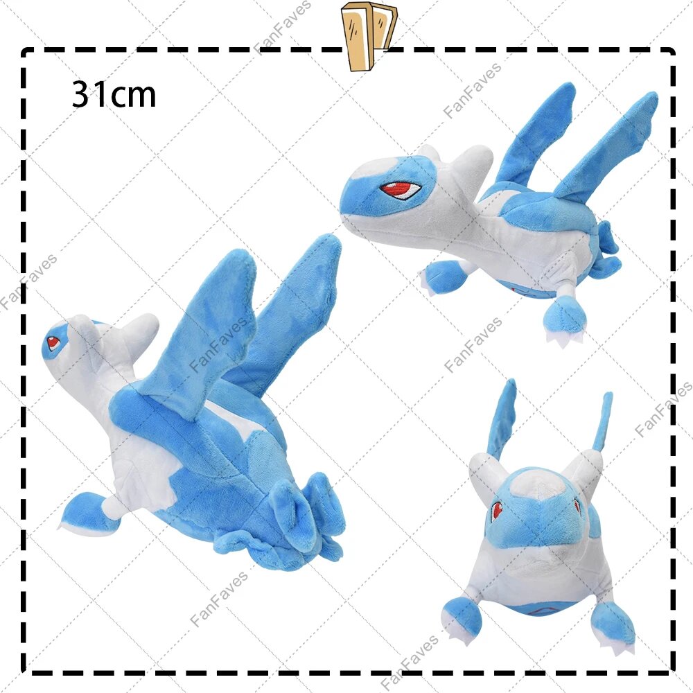 DUODUOBAO Плюшевые игрушки Pokemon blue Latios