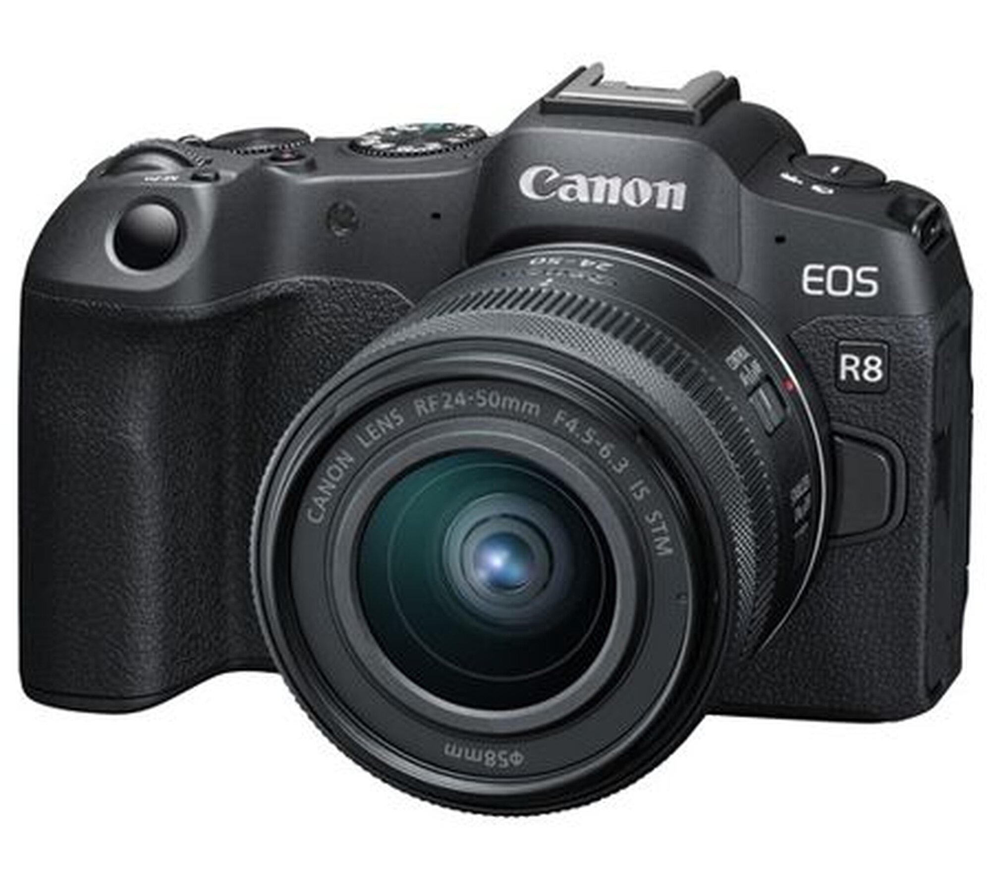 Фотоаппарат Canon EOS R8, 24.2 Мп, с объективом RF 24-50 mm, f/4.5-6.3 IS STM, черный