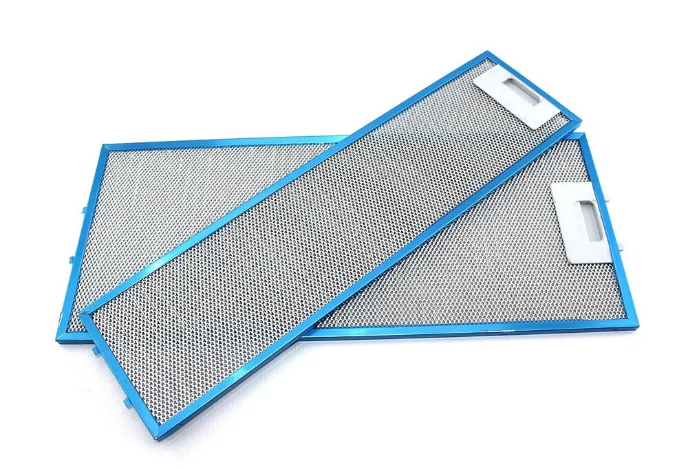 Жиропоглощающий фильтр Jakemy JM-FP01 для вытяжки, 2 шт, алюминий, 475х130 мм, совместим с Franke, Hansa