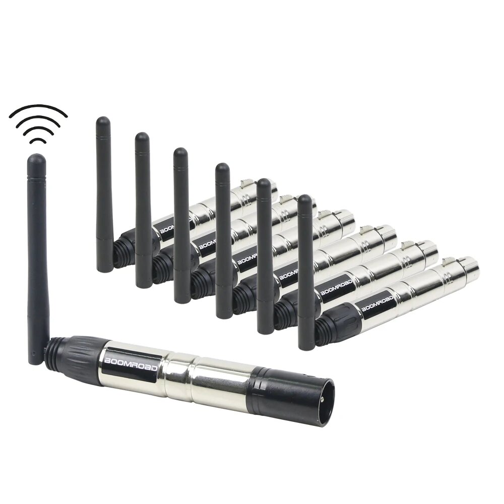 Беспроводной контроллер DMX512 2.4G для сцены США вставка, 1 Receiver