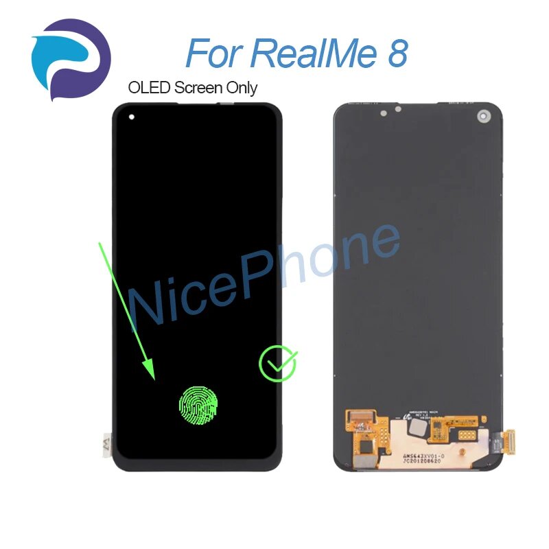 OLED экран для Realme 8 RMX3085