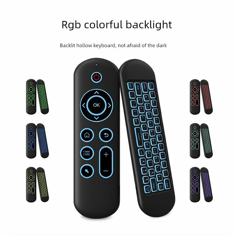 Мини-комбо клавиатура и мышь с подсветкой RGB и двойным подключением для ПК/ноутбука