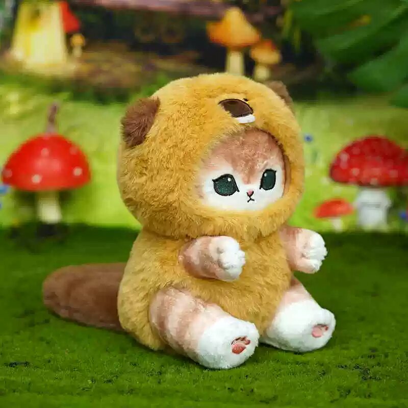 Mofusand 20 см бобр мягкая игрушка, официальная лицензия, в наличии