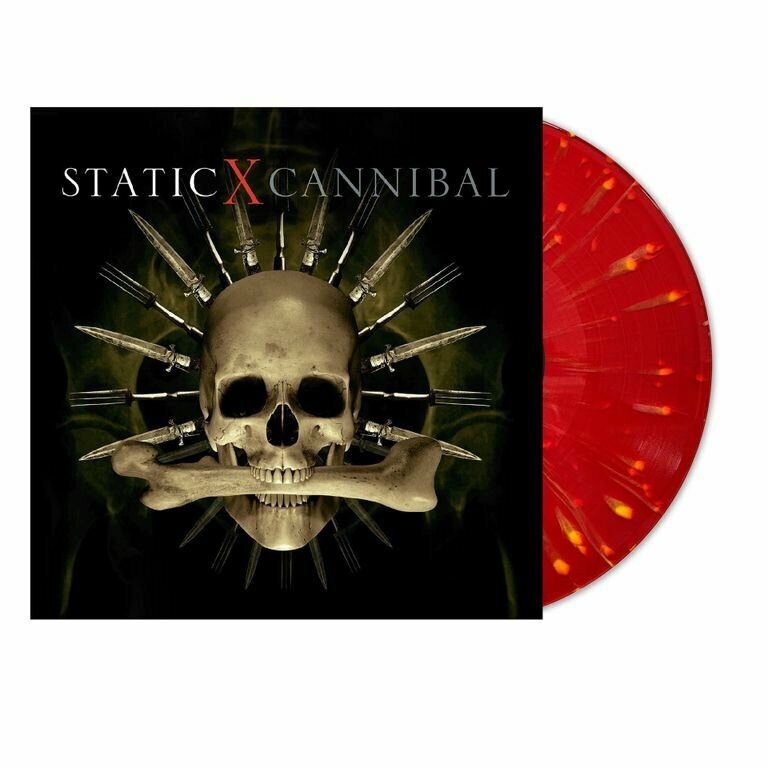 Виниловая пластинка Static X - Cannibal LP Expanded Blood & Bronze Splatter US