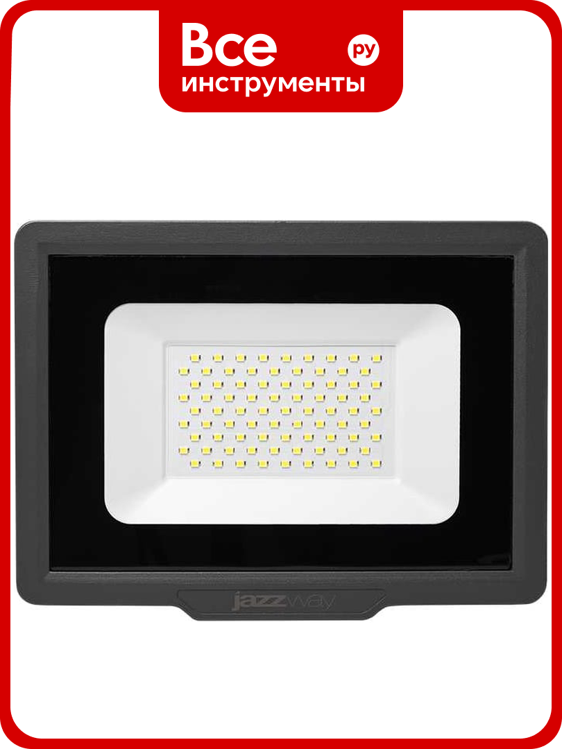 Светодиодный прожектор Jazzway PFL- C3 70Вт (compact) 6500K IP65 закаленное прозрачное стекло 5023604A