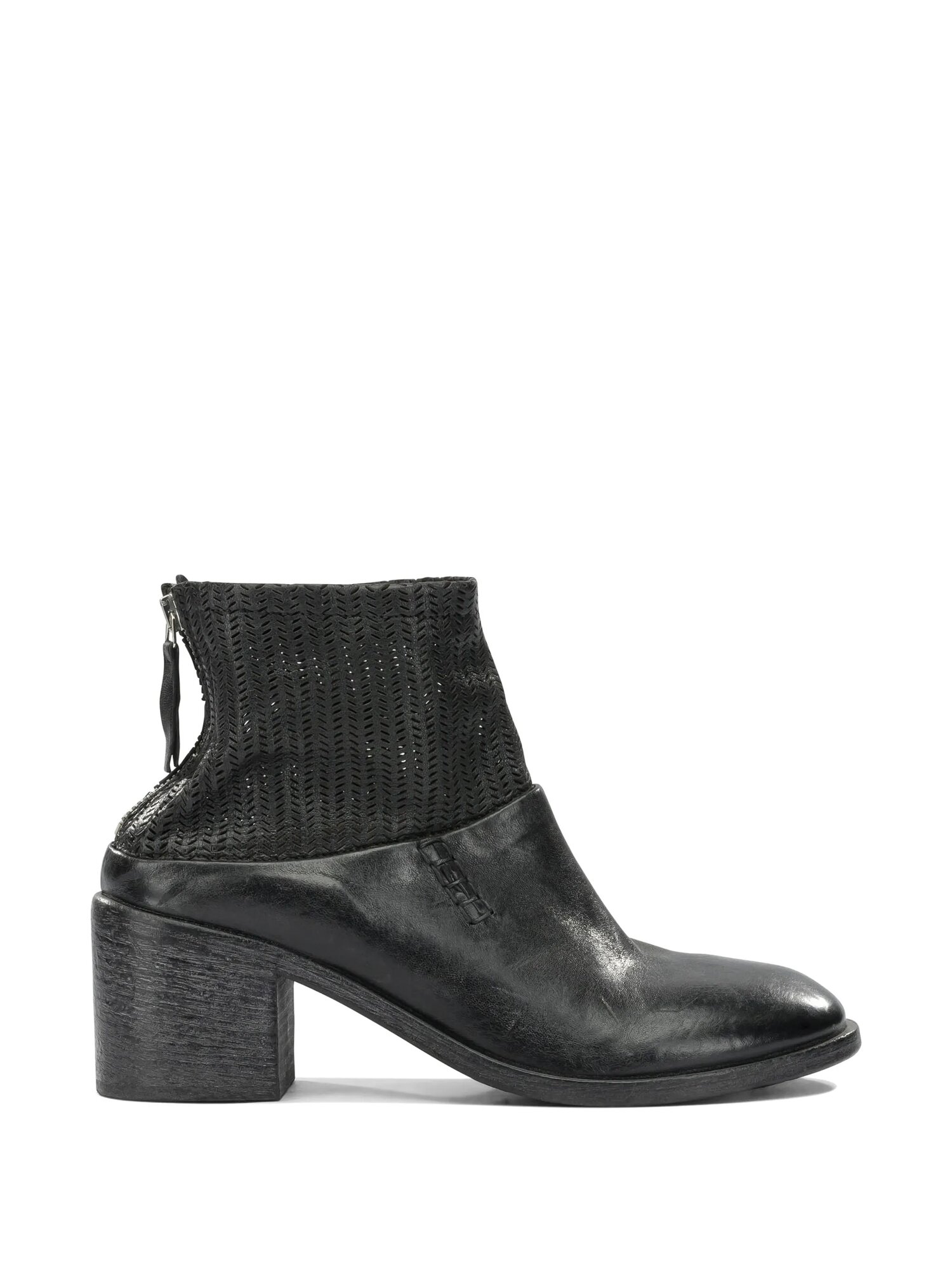 Ботинки Panelled leather ankle boots