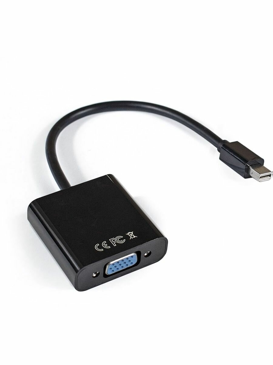 EX284923RUS, Кабель-переходник miniDisplayPort-VGA ExeGate EX-mDPM-VGAF-0.15 (mini20M/15F, 0,15м)
