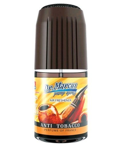 Освежитель (ароматизатор) спрей D.MARCUS жидкий PUMP SPRAY Anti Tabacoo 50мл (96) (24)