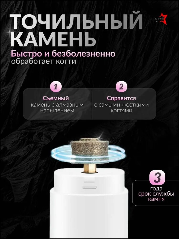 Бесподобный гриндер Белый, когтерез