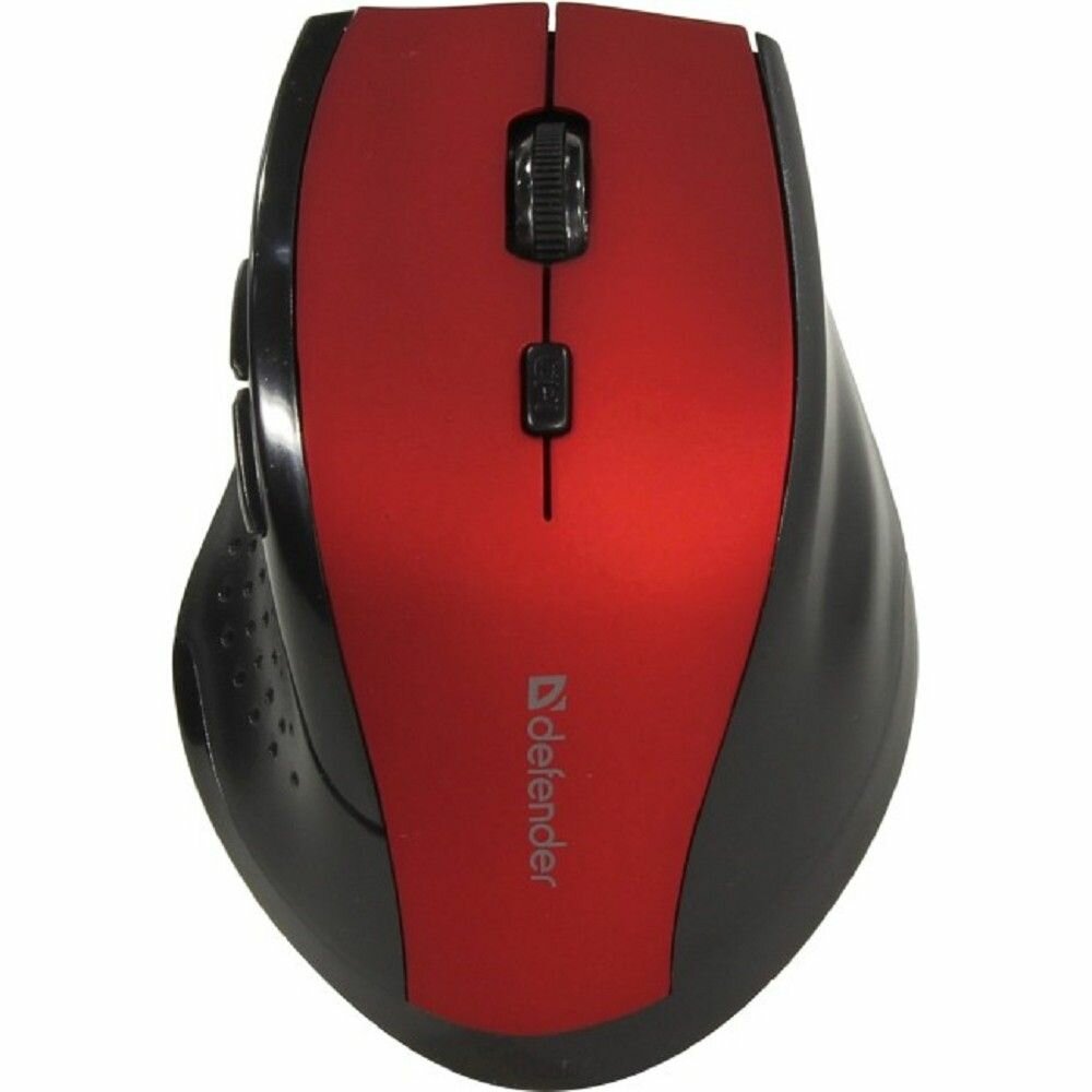 Мышь Беспроводная Defender MM - 365, 1600 dpi цвет Красный