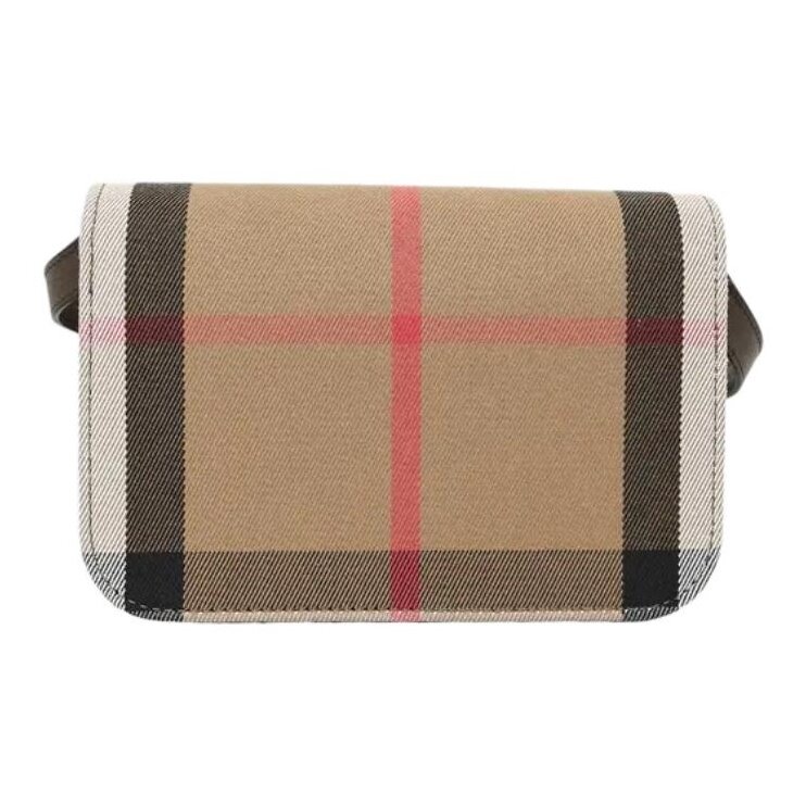 Сумка BURBERRY, фактура пэчворк, многоцветный — фото 1