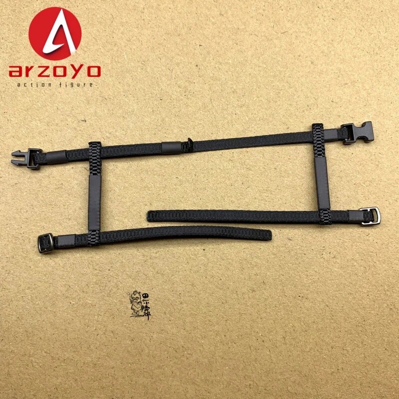 Набор одежды киберпанк 1/12 для фигурок Ar.zoyo vb002 Черный, strap 4