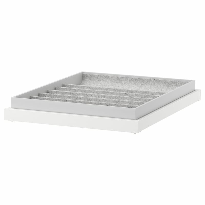Корзина для хранения IKEA KOMPLEMENT, белый, 50x58 см 292.495.14