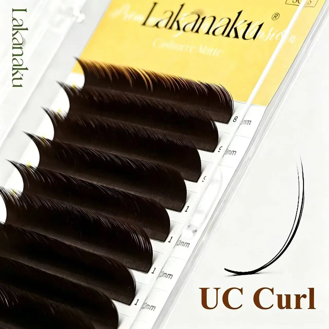 Накладные ресницы ABONNIE Camellia UC-Brown
