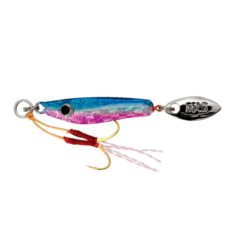 Пилькер Magbite Chirimen Jig 2g #03 Blue Pink