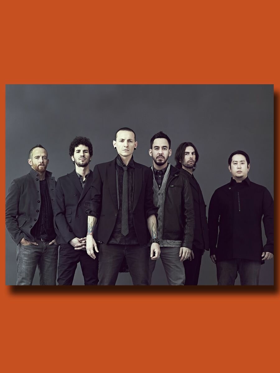 Постер Linkin park - 30х40см, Плакат Линкин парк, арт.5