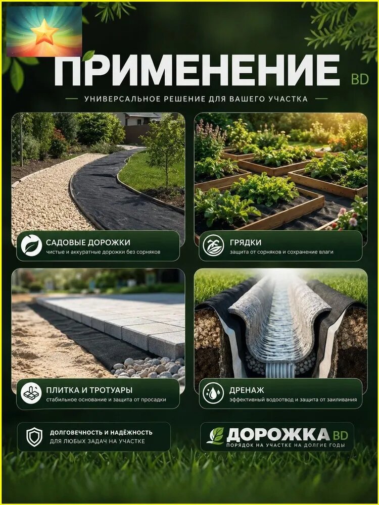 Садовый настил — фото 1