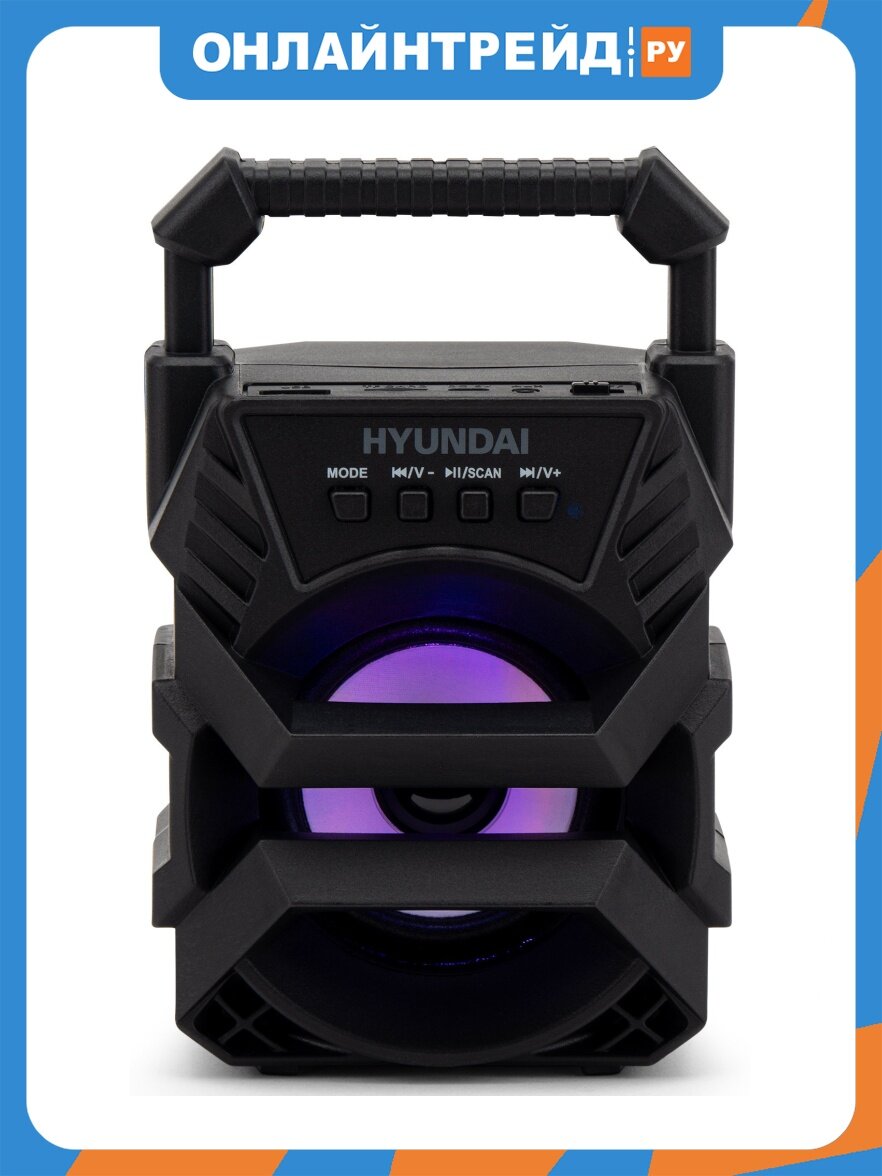 Портативная акустика Hyundai H-PS1000, черный