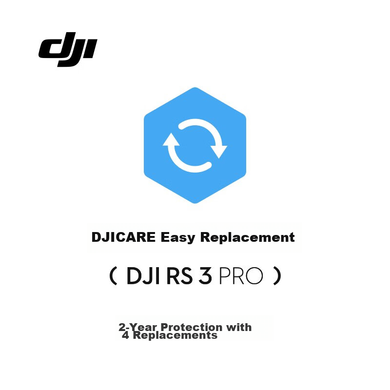 DJI RS 3 Pro 2-летняя бесплатная замена с физической картой Цвет：Новая версия на 2 года с физической картой