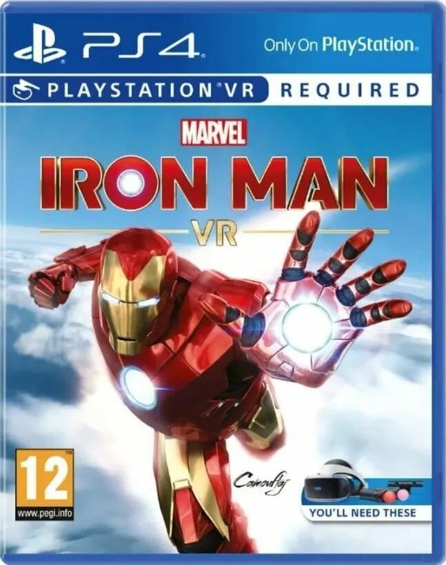 Игра на диске Marvels Iron Man VR (PS 4 VR, Русская версия)