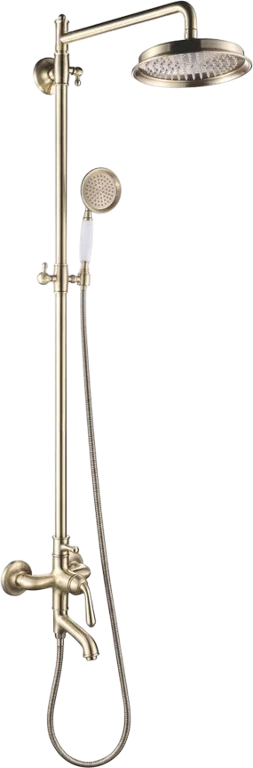 Душевая стойка Rose R0236Q бронза
