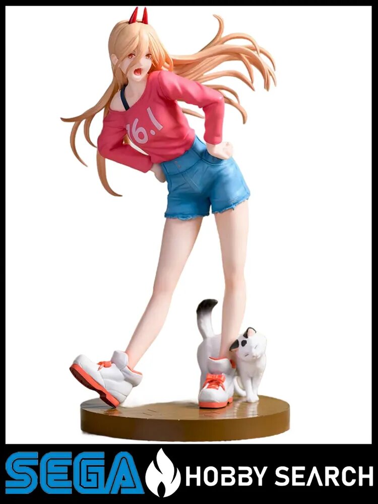 Фигурка Человек-бензопила Пауэр SEGA Luminasta / Chainsaw Man Power Figure 22 см