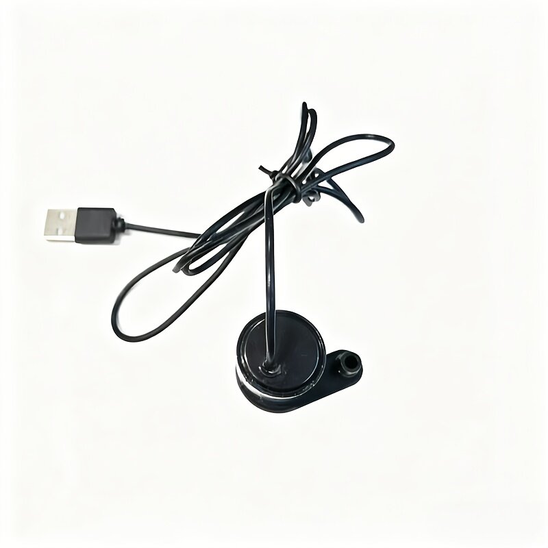 Мини USB погружной водяной насос DC 5V, 67.63-101.44 унции/мин, для аквариумов, без батареи, черный