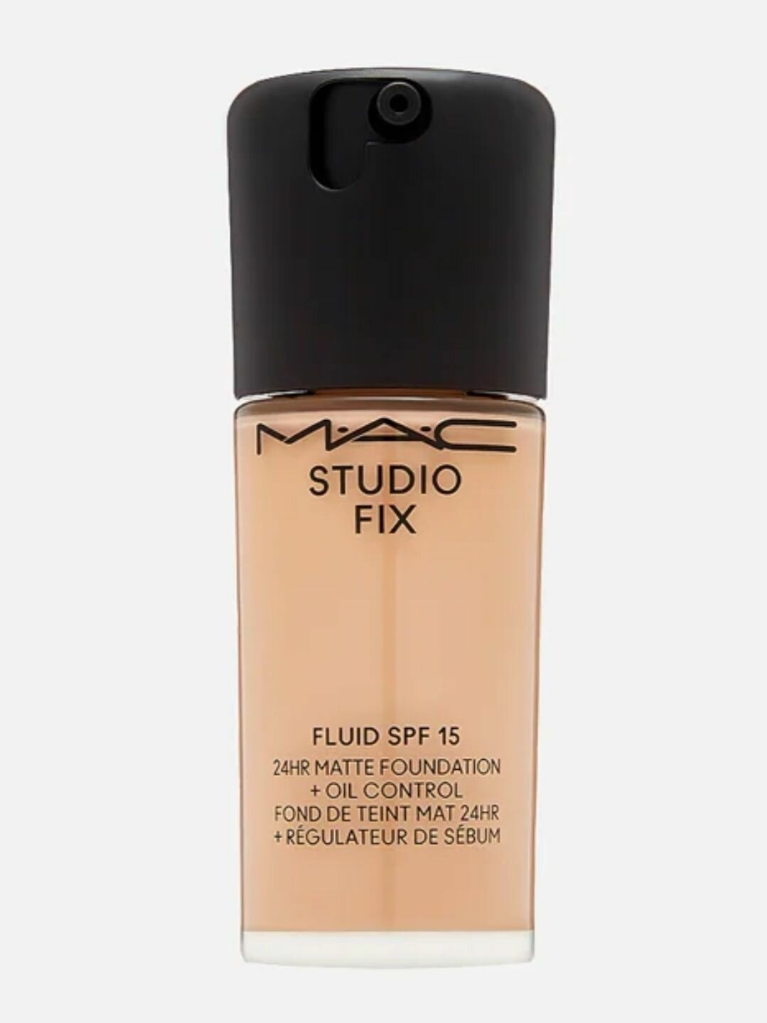 Тональная основа для лица spf 15 MAC studio fix fluid 24hr matte N4.75
