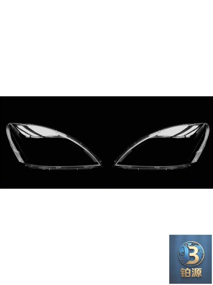 Стекло фары, арт. Продаются комплектом! Левое+правое Стёкла фар Mitsubishi Lancer 9 2003-2010, 1 шт.