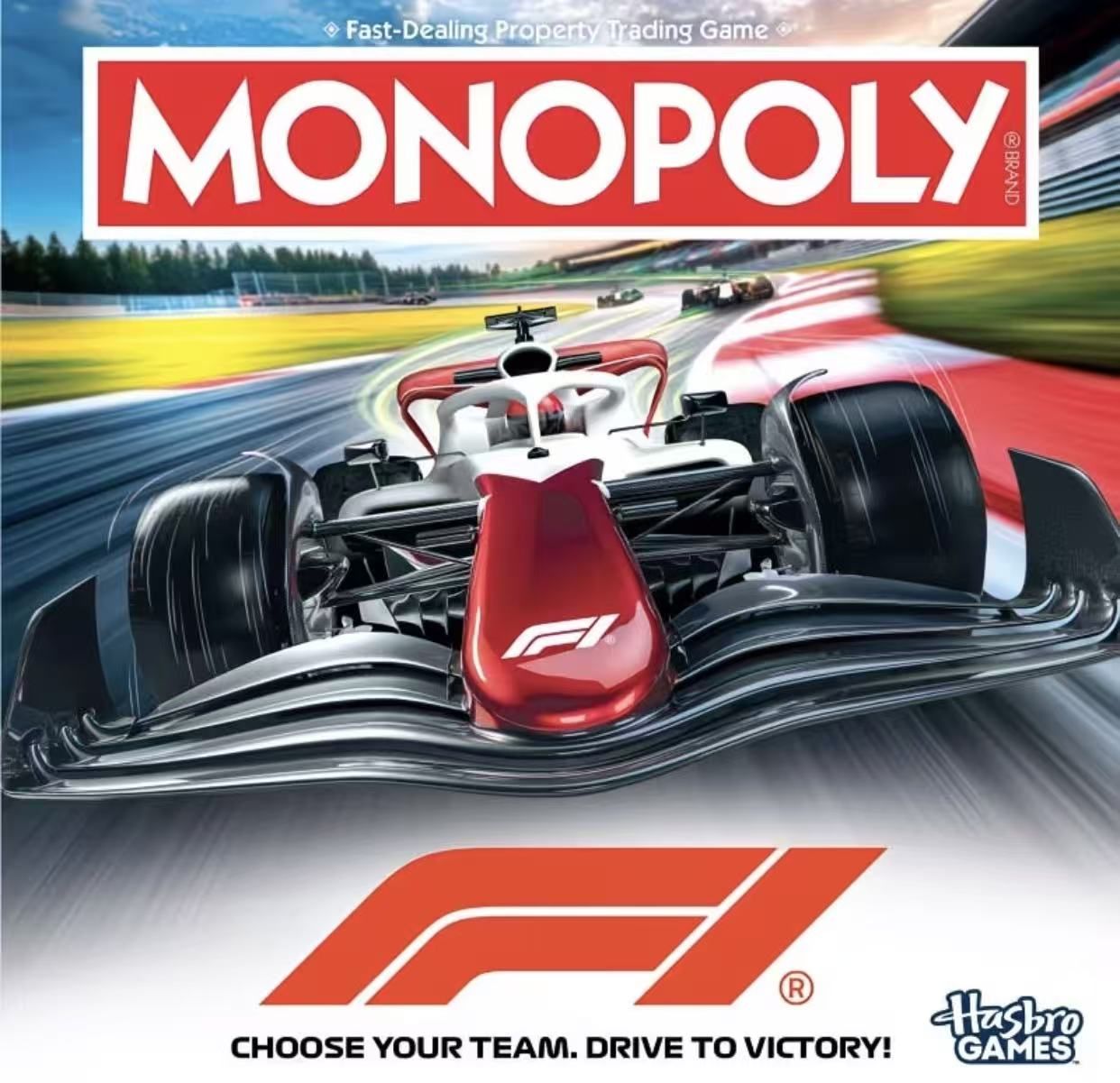 Настольная игра Монополия Formula 1, гоночная тематическая настольная игра для всей семьи