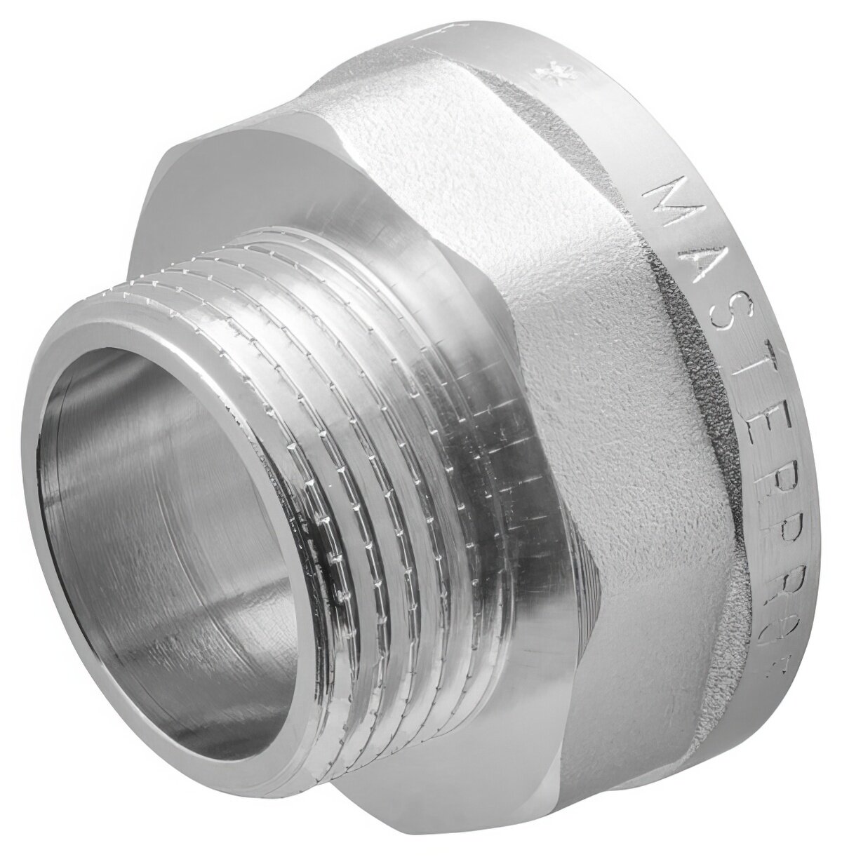 Переходник MPF 1.1/4"х1" ВР/НР с ребордой латунь резьба