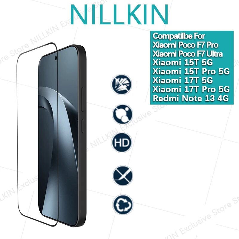 Nillkin для Xiaomi 15/Mi 14/Redmi K80 Pro пленка CP + PRO полное покрытие стеклянная Redmi K80