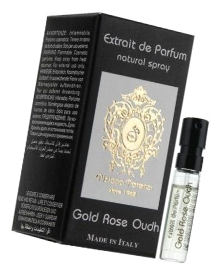 Проба парфюма Tiziana Terenzi Gold Rose Oudh 1.5 / Духи Тициана Терензи Голд Роуз Уд миниатюра