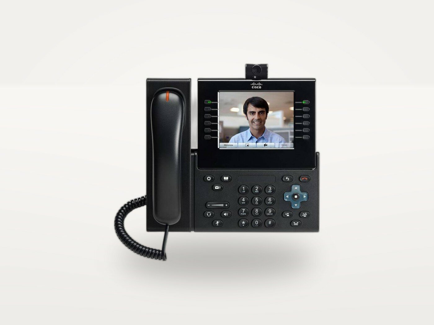 IP телефон CISCO CP-9971-C-CAM-K9 Cisco 9900 ip phone Cisco UC Phone 9971, Charcoal, Std Hndst with Camera