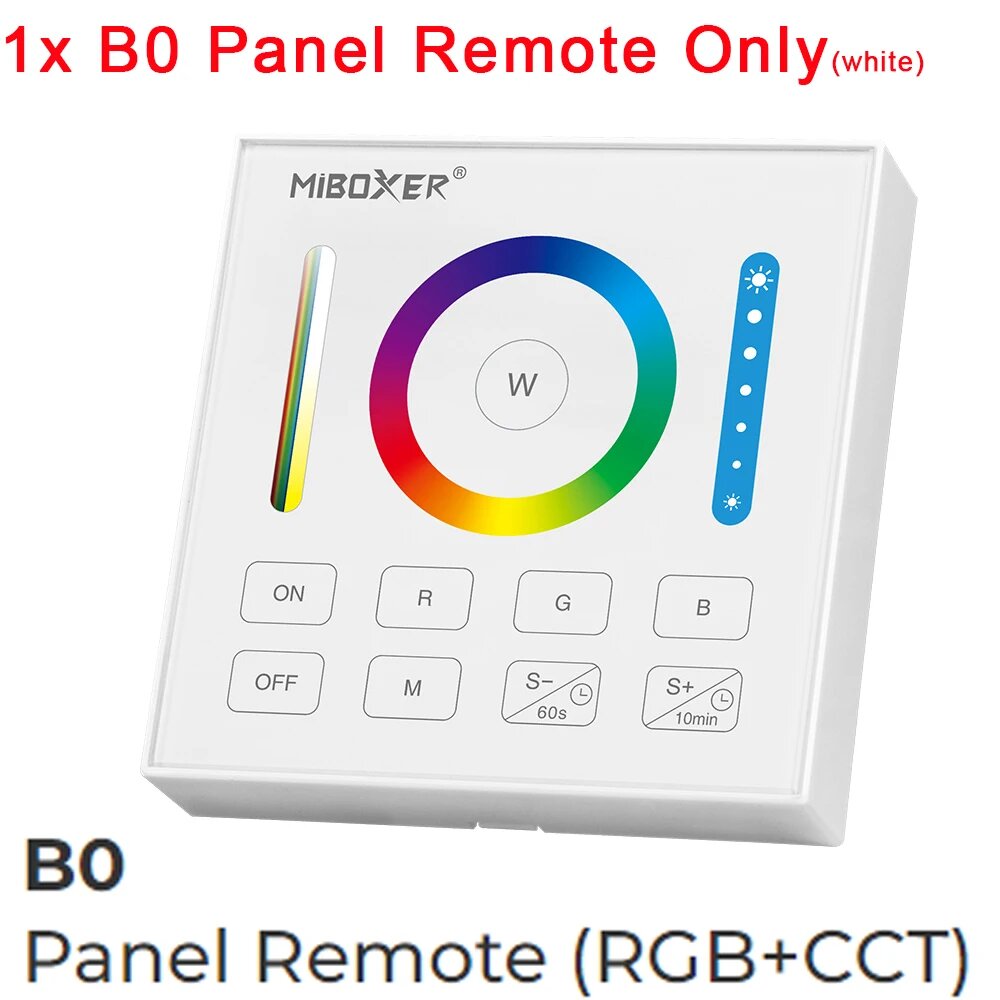 Miboxer B0 Панельный пульт RGB+CCT Белый