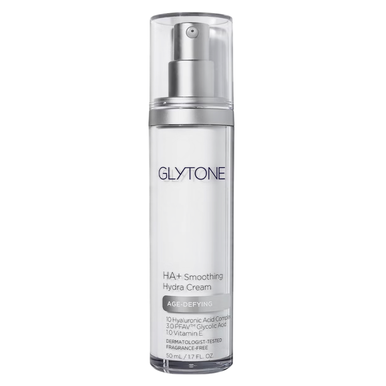 GLYTONE Age Defying HA+ Smoothing Hydra Cream 50ml Омолаживающий крем с гиалуроновой кислотой, 254086, GLYTONE