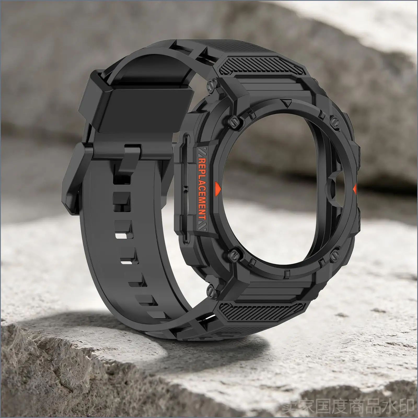 Чехол-браслет из ТПУ для Samsung Galaxy Watch Ultra 2, Ultra 2025 и Ultra 47 мм