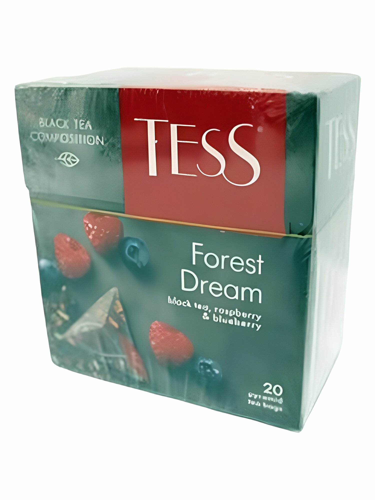 Чай в пирамидках черный Tess Forest Dream(Форест Дрим) 20 пак.