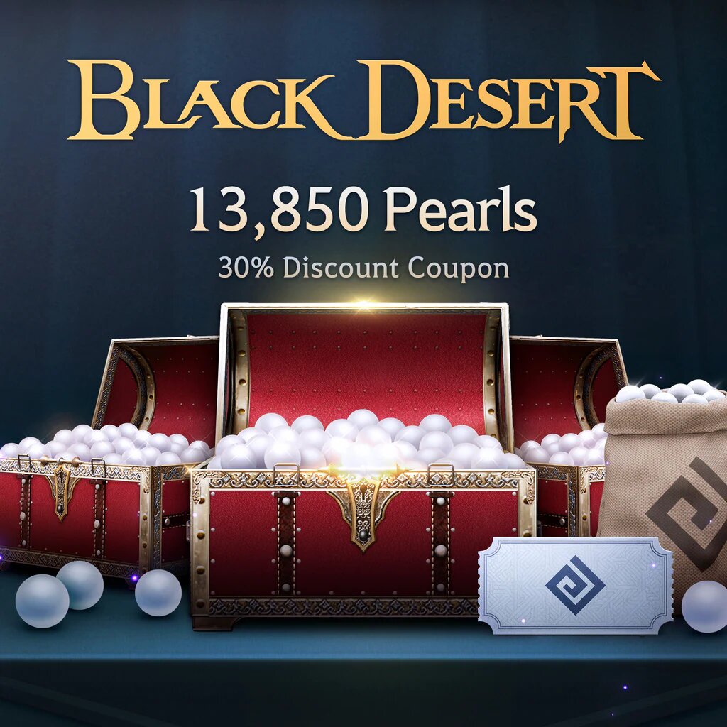 Дополнение Black Desert - Special 13,850 Pearl Box II: August 2026, цифровое издание PlayStation 5, регион Турция / код пополнения баланса