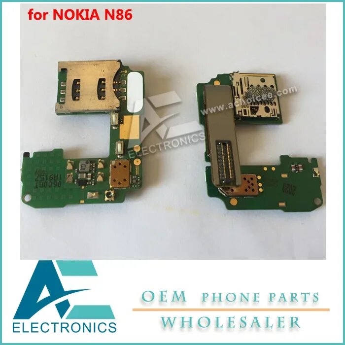 Гибкий разъем для SIM-карты для гибкого кабеля клавиатуры NOKIA N86