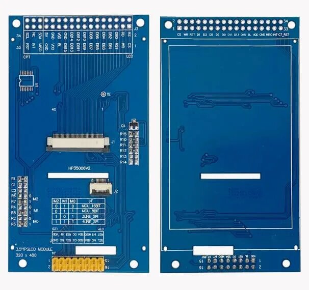 3.5" TFT ЖК-экран 320x480, SPI PCB Board