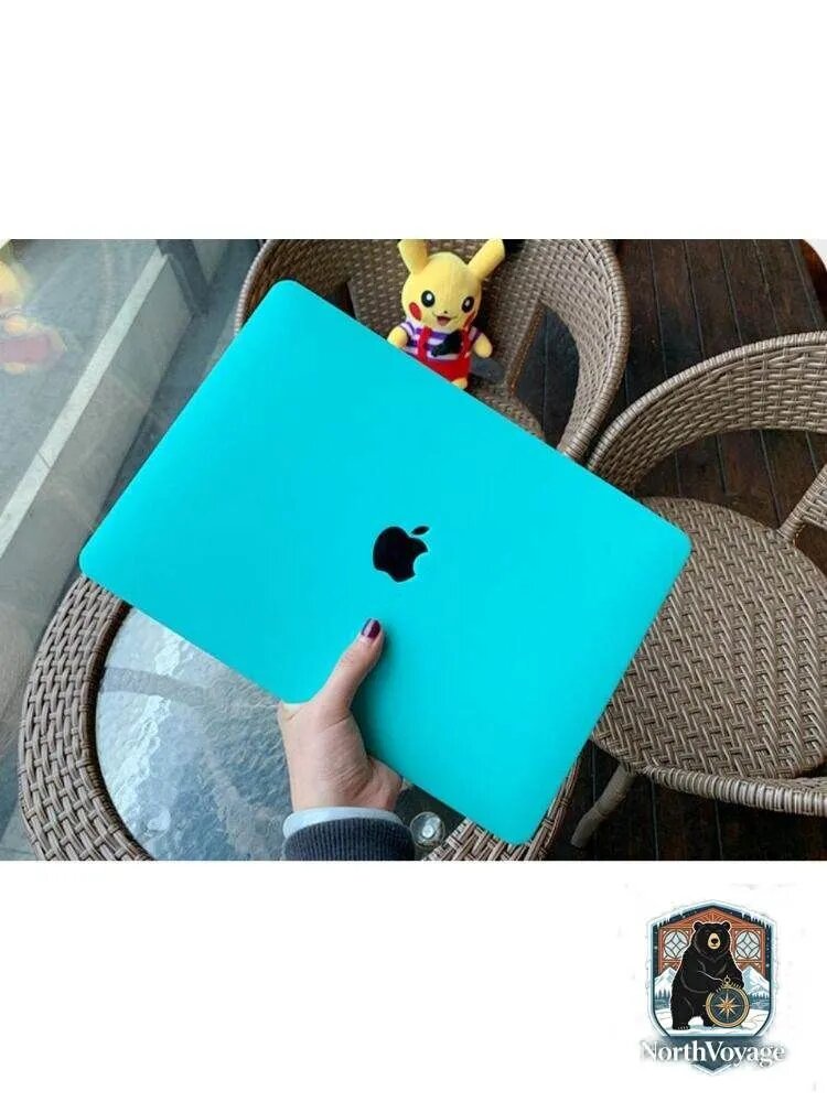 Чехол для MacBook Pro 16 Retina 2019 матовый синий, накладка чехол на макбук про 16 A2141