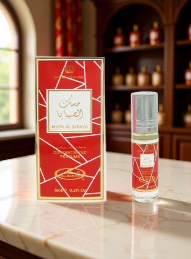 Al Rehab Арабские масляные духи Musk Al Sabaya, 6мл.