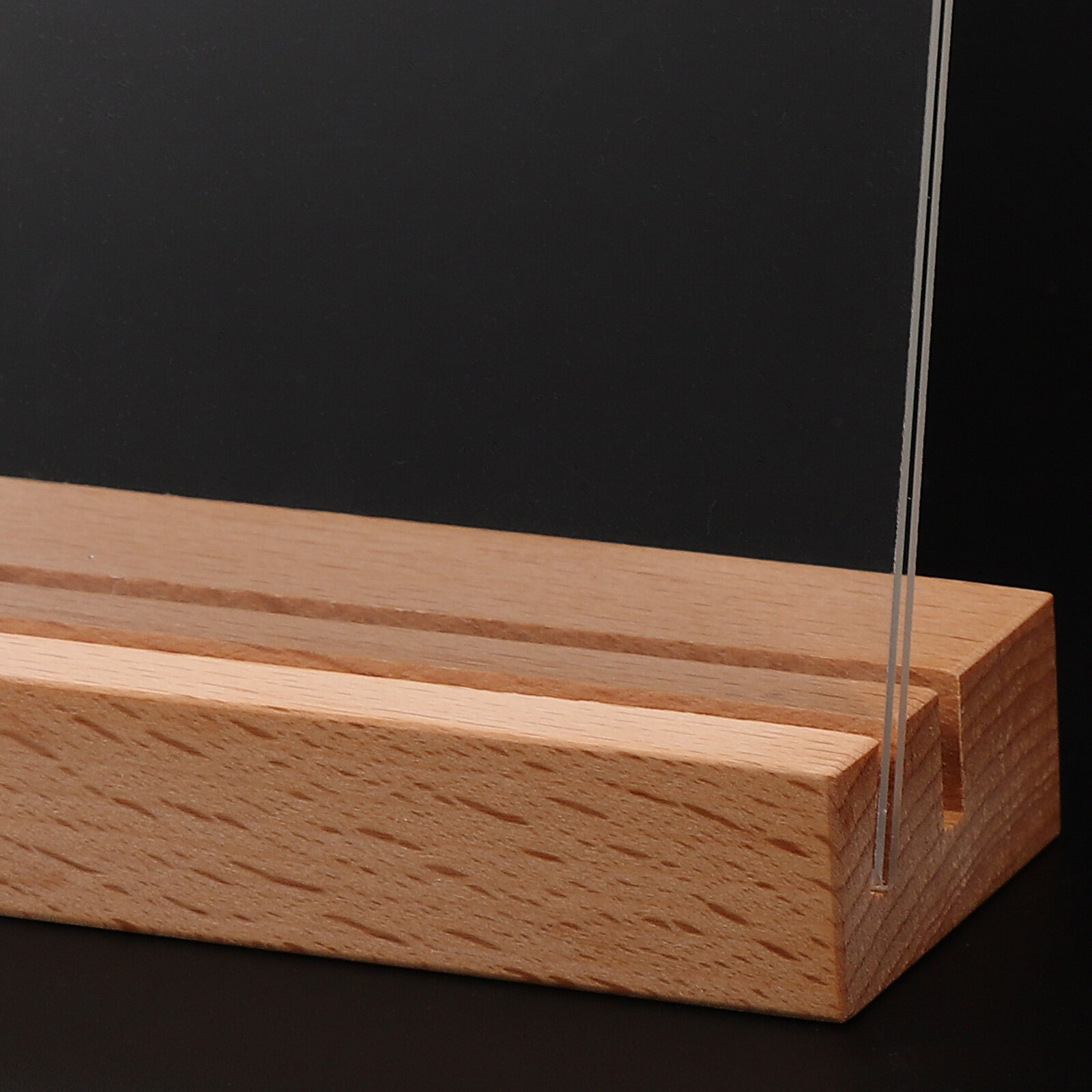 Прозрачный Стэнд Для Отображения Цен И Меню 15.00X10.00X5.00Cm