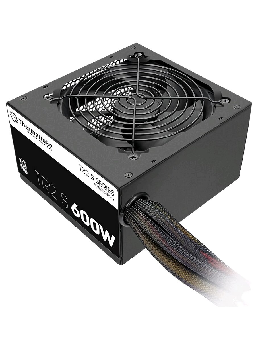 Блок питания Thermaltake TR2 S, 600W, 120mm, 80Plus, APFC, черный