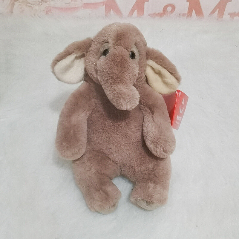 Аврора милое животное белый медведь панда кукла черепаха слон фламинго плюшевая игрушка кукла оптом Слон_Мо 30 см