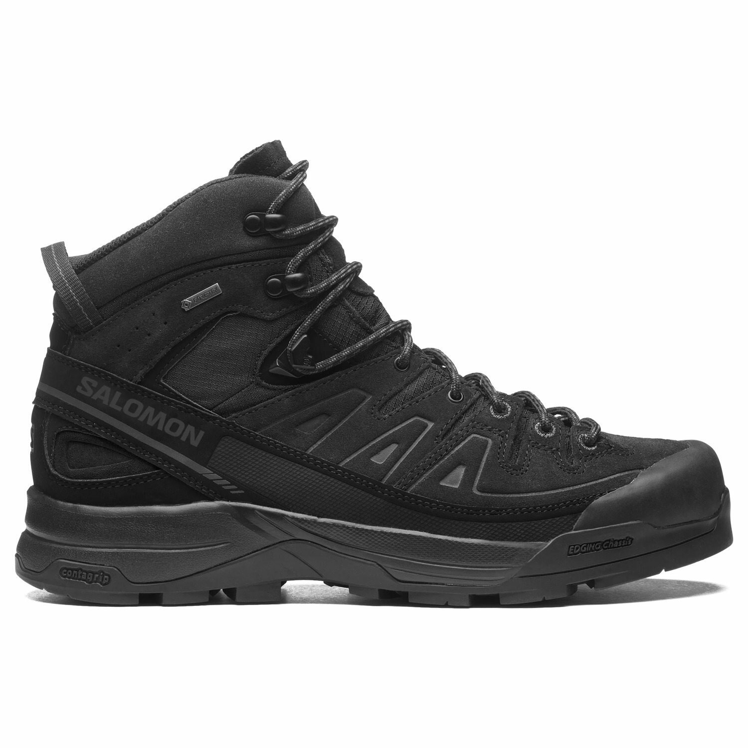 Ботинки SALOMON ADVANCED X-ALP MID LTR GTX, цвет черный / серый, размер 7.5 UK